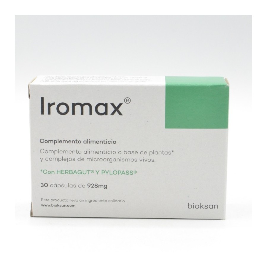 IROMAX 30 CAPSULAS - Farmacia Amat